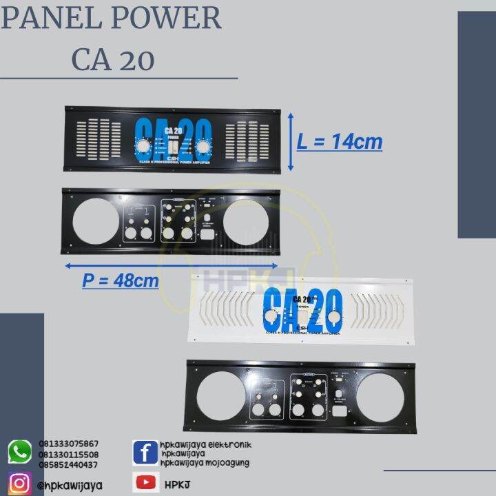 Panel power ca20 ca 20 ampli amplifier PLAT CA 20 | Lazada Indonesia
