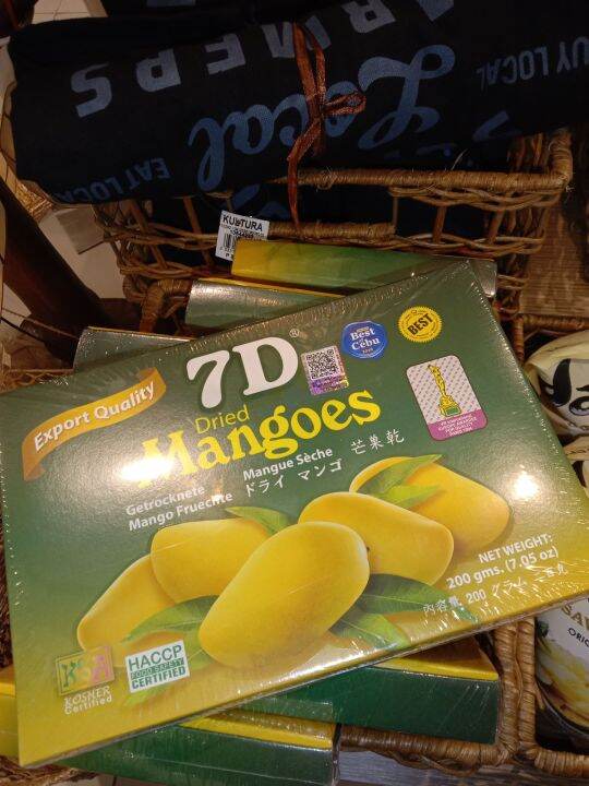 7D Dried Mangoes Gift Pack 200g | Lazada PH