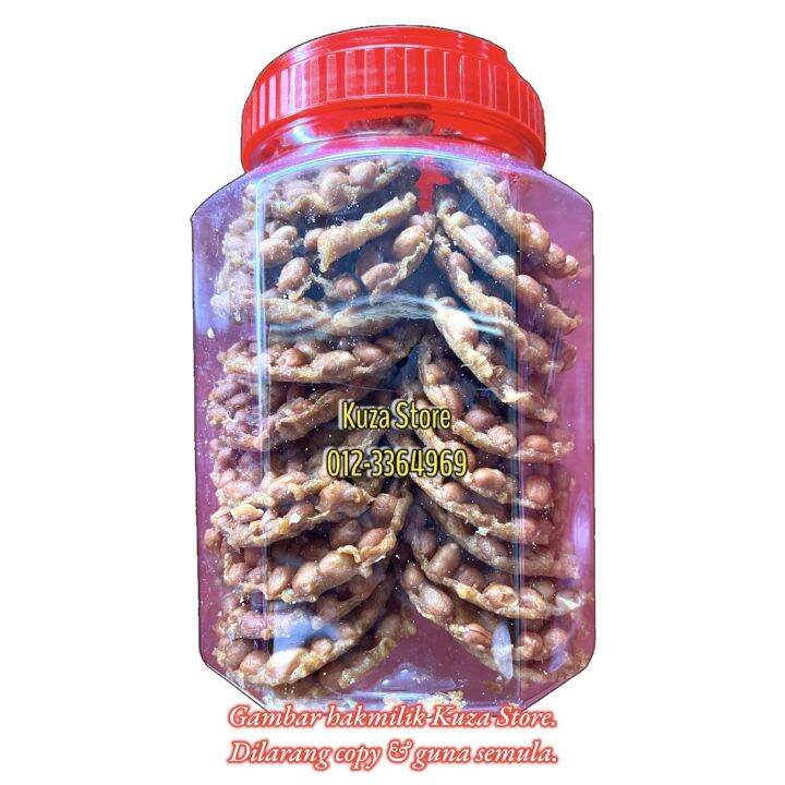 1 balang REMPEYEK KACANG TANAH PENUH | Lazada