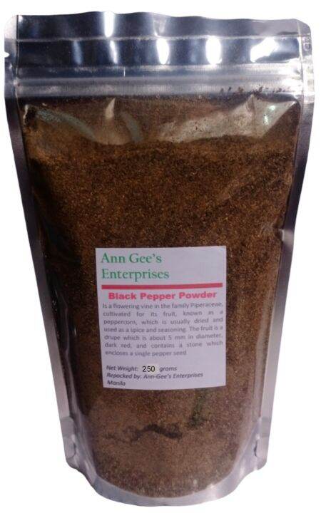 Black Pepper Powder 250 grams | Lazada PH