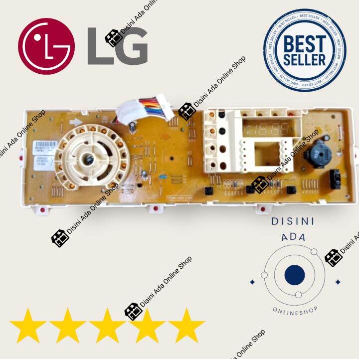 PCB Modul Mesin Cuci Front Loading LG F8008NMCW F8007NMCW EBR80496105 ...