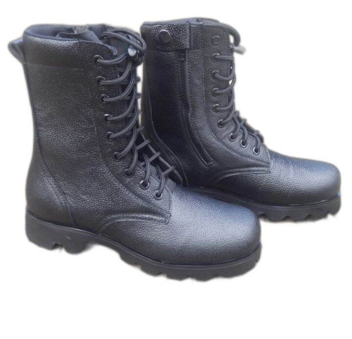 SEPATU PDL TNI JATAH MOLDING KULIT ASLI | Lazada Indonesia