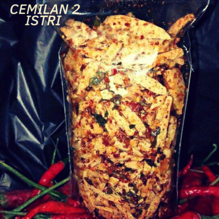 Basreng Pedas Daun Jeruk / BASRENG CIKRUH PEDAS / Keripik Basreng Stik ...