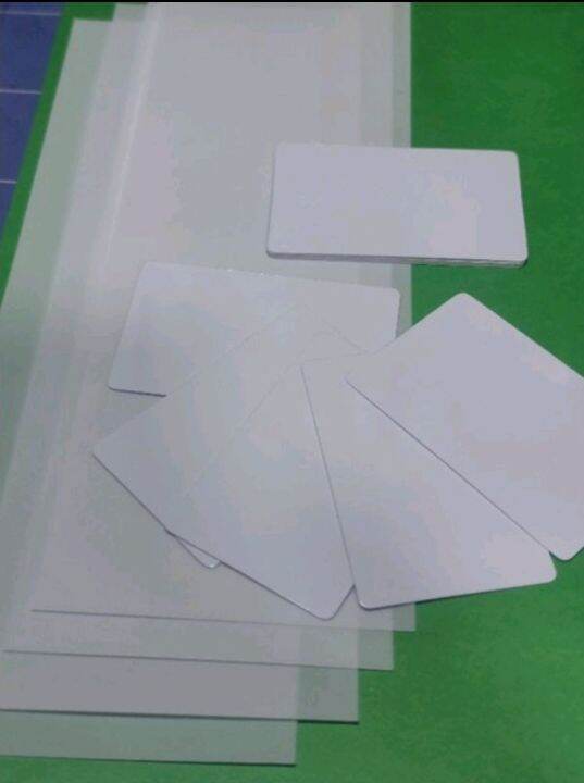 kertas pvc id card sudah diplong | Lazada Indonesia