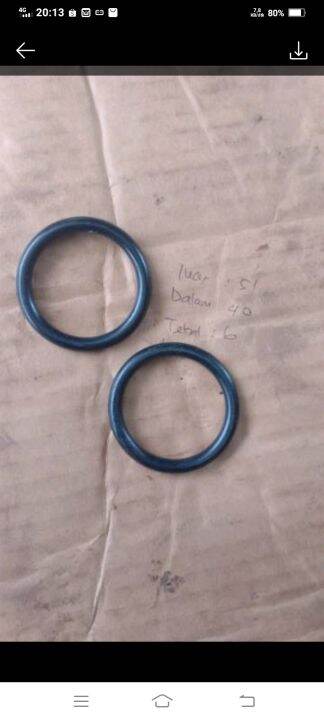 Oring 2.5 X 25 NBR | Lazada Indonesia