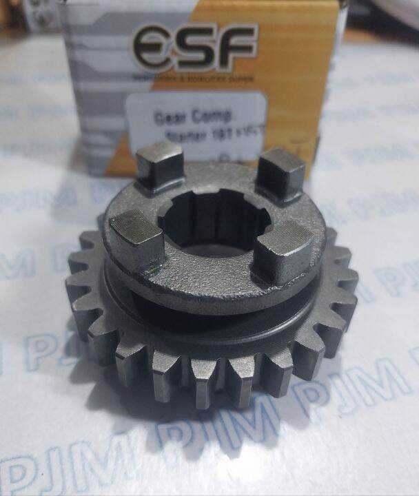 Gear Rasio ke 3 25T / gigi tiga gear 18T Viar Karya 200 type radiator ...