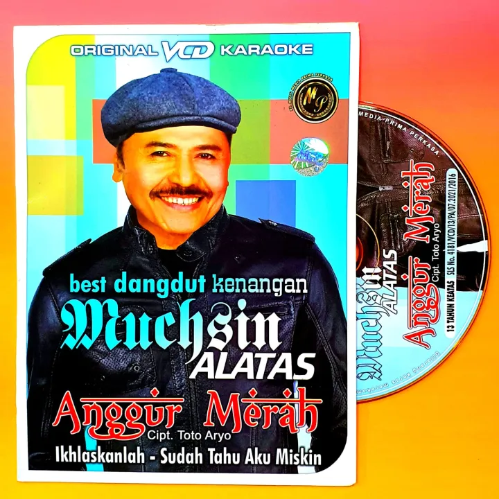 KASET VCD ORIGINAL VIDEO LAGU MUCHSIN ALATAS BISA KARAOKE-VOCAL ON OF AKTIF-LAGU KARAOKE ALBUM ...