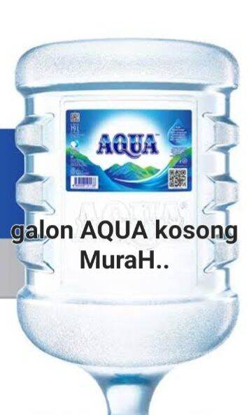galon aqua kosong murah, dan kewlitas bagus, harga 1 tuan,ukuran 19 ...