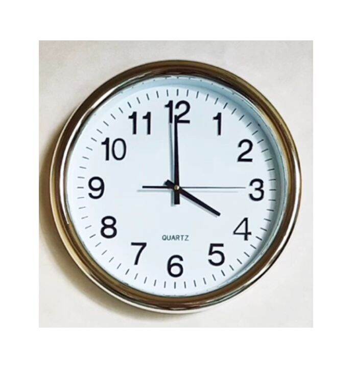 Jam Dinding Bulat Polos diameter 40 cm Bunyi Melodi | Lazada Indonesia