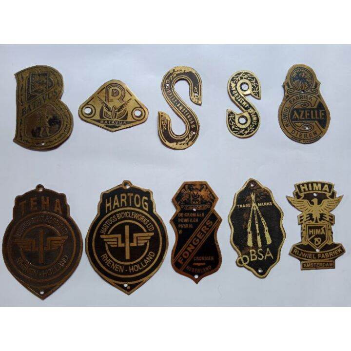 Emblem sepeda onthel, plat, logo, sepeda jadul | Lazada Indonesia