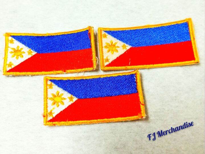 Philippine Flag Embroidered Patches | Lazada PH