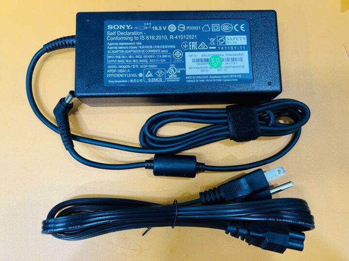Adapter TV sony 19.5V 6.2A (6.5*4.4mm) ฟรีสายAC 1เส้น | Lazada.co.th
