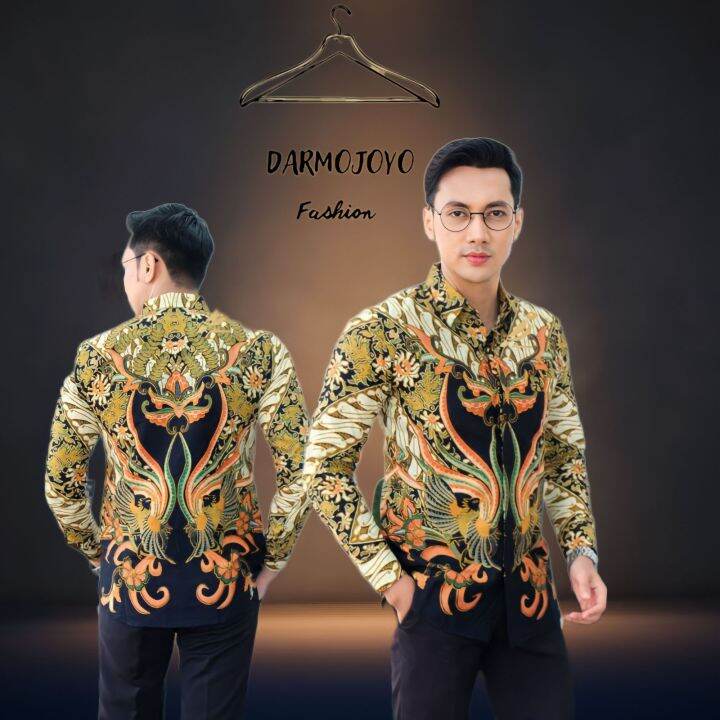 Kemeja Batik Pria Slimfit Motif Parang Sultan Prabu | Lazada Indonesia