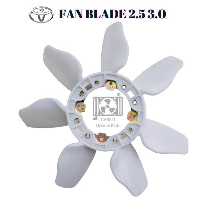Fan Blade Innova Fortuner Hilux 2.5 3.0 D4d 2004-15 | Lazada PH