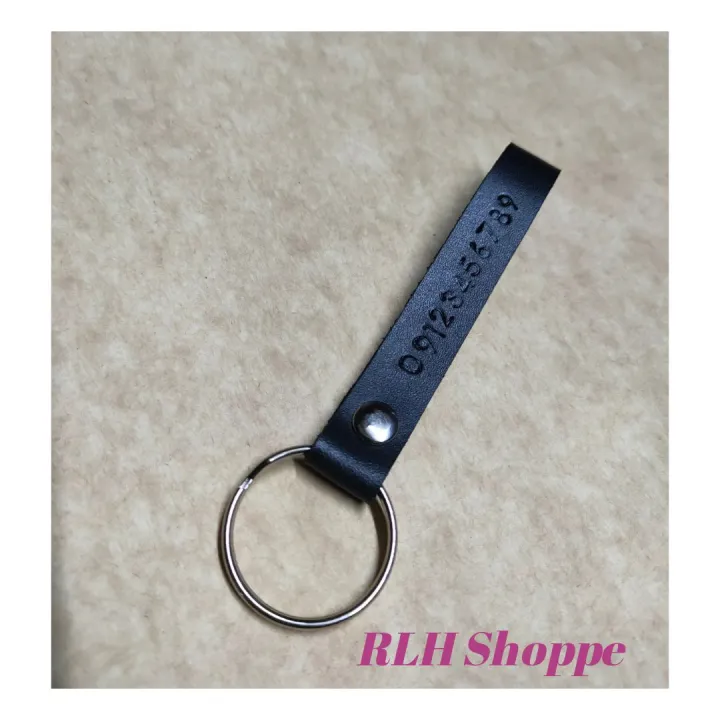 Personalized Genuine Leather Key Holder key chains | Lazada PH