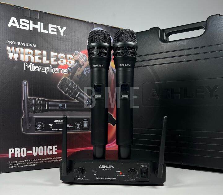 MIC WIRELESS ASHLEY PRO VOICE ( HANDHELD ) ORIGINAL | Lazada Indonesia