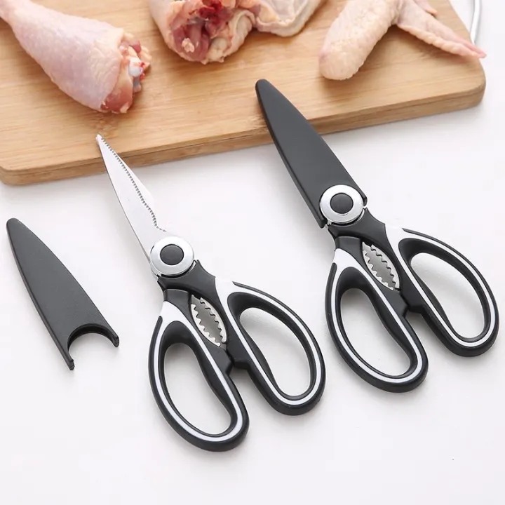 Kitchen Scissors Tool Multifunctional Stainless Steel Cut Meat ...