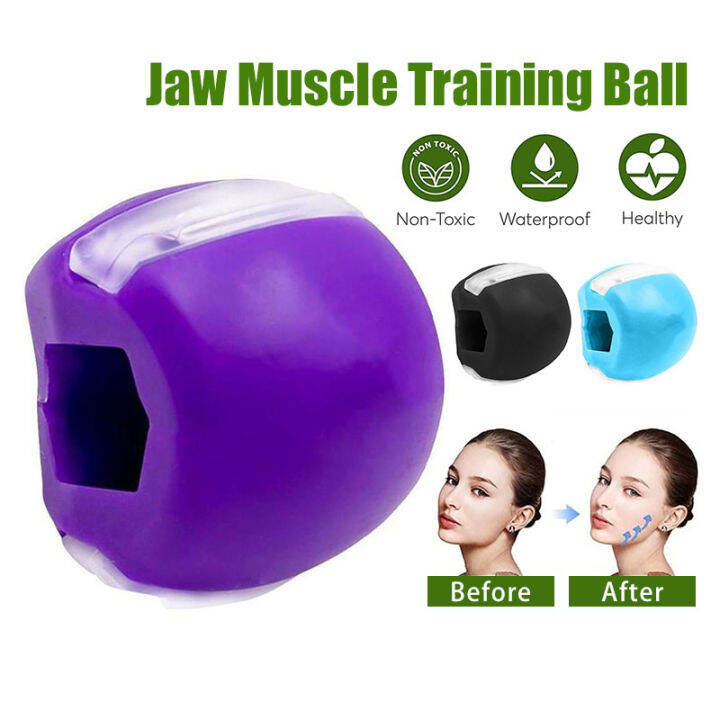 Jawline Face Muscle Training Fitness Ball Jawline Exerciser awlineme ...
