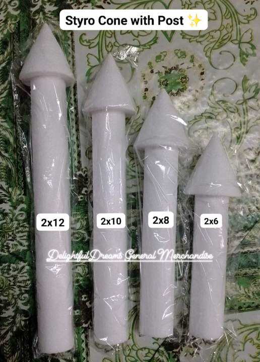 Styro Tower Cone (per piece) | Lazada PH