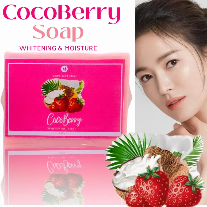 Cocoberry Skin Whitening Bar Soap 135g | Lazada PH
