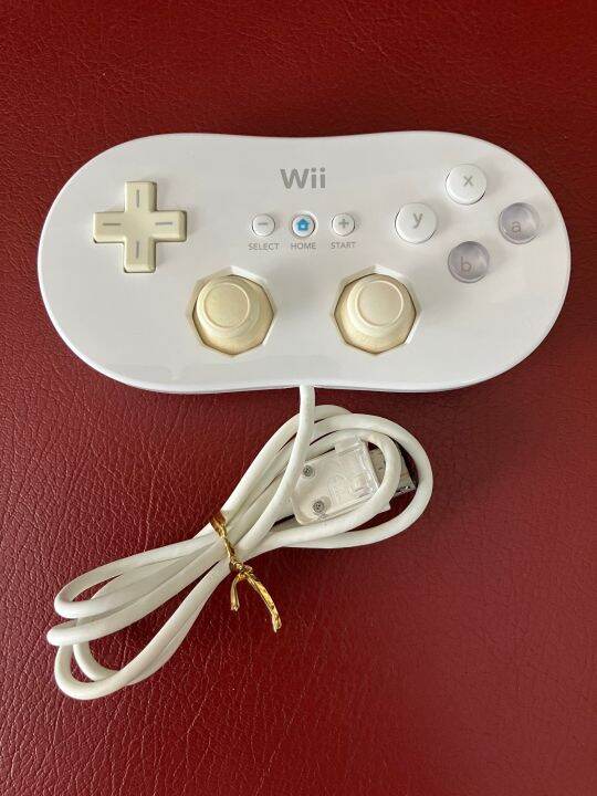 จอย Wii Classic Controller จอยวี คลาสสิค คอนโทรเลอร์ แท้ Nintendo ...