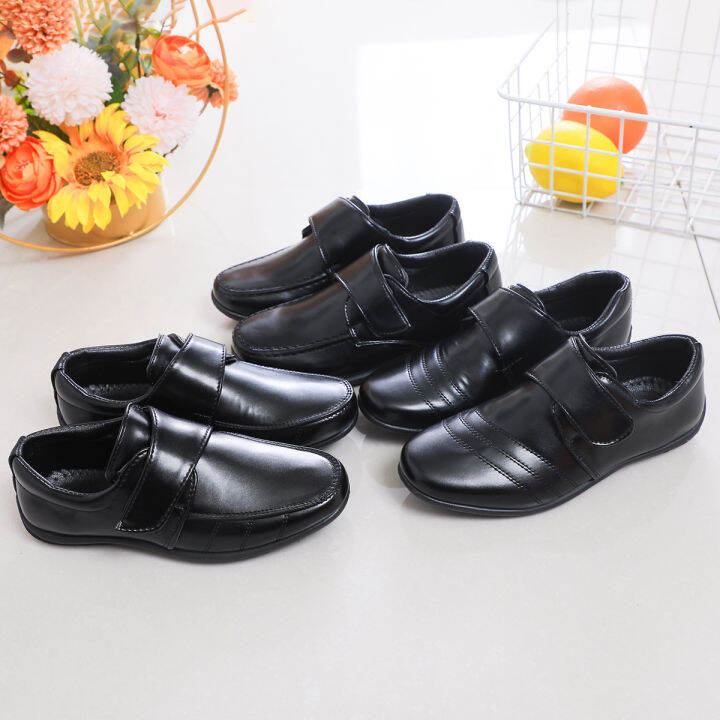 New Black casula school shoes for kids boy black formal school shoes ...