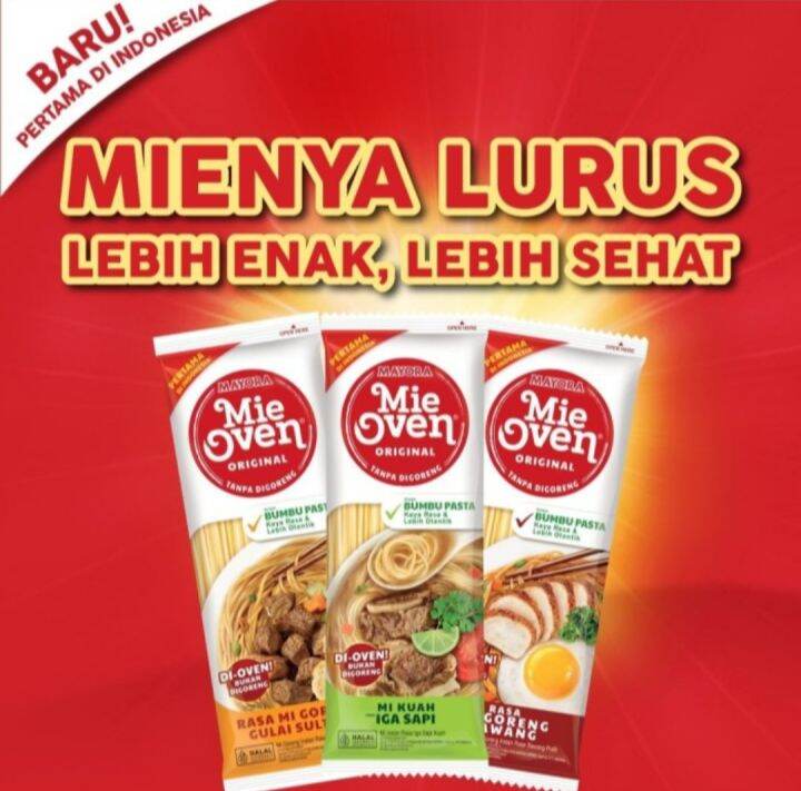 MIE OVEN DARI MAYORA MI INSTAN VARIAN 3 RASA 1 DUS ( ISI 24 PCS ...