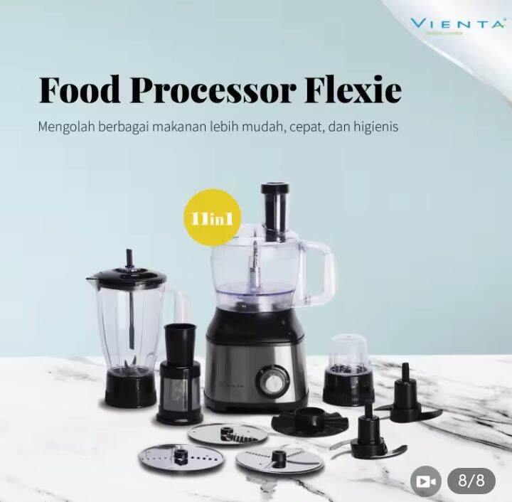 blender vienta fremium food frocessing frocessor all in 1 one chopper ...