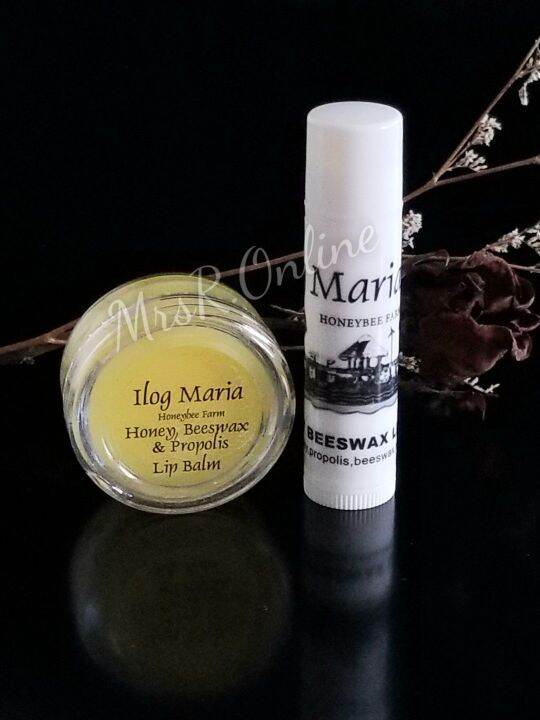 ILOGMARIA Beeswax Lip Balm Natural Organic Wind-burned Cracked Dry ...