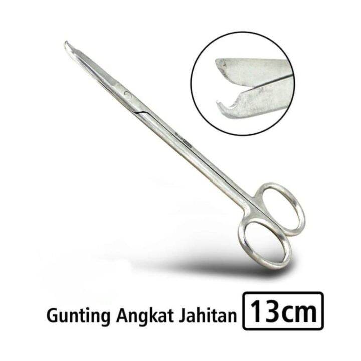 Gunting Angkat Jahitan AJ 13cm Stainless Stell | Lazada Indonesia