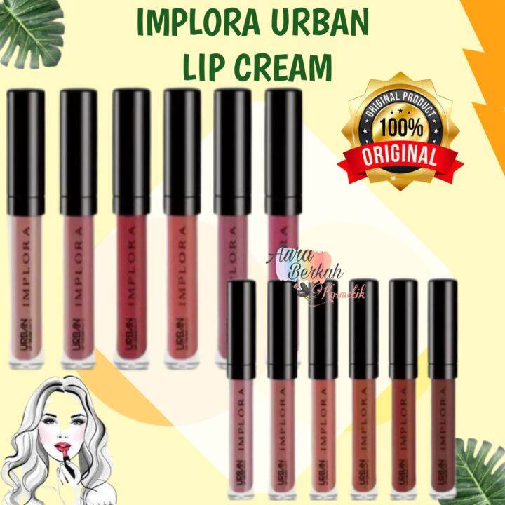Implora Lip Cream Urban /lipmate/lipcream implora/IMPLORA | Lazada ...
