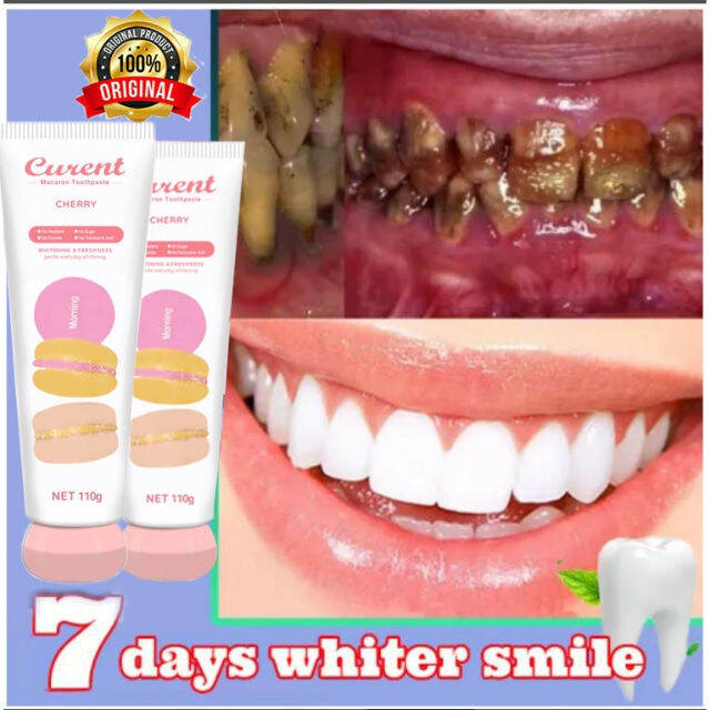 Teeth Whitening Toothpaste Cleansing Teeth Remove Plaque Stains Oral ...