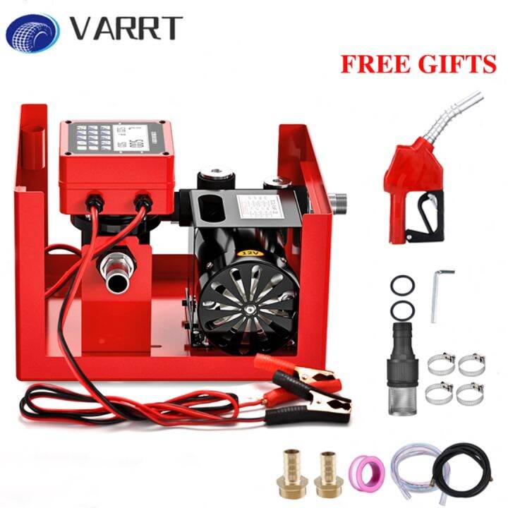 VARRT NEW Diesel pump tool set 12V/24V/220V Diesel Fuel Transfer Pump ...