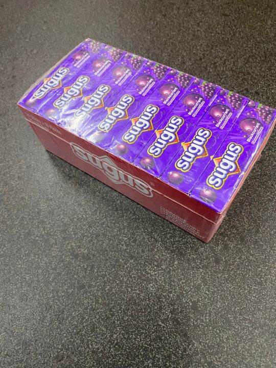 Sugus blackcurrant stick 24x30g | Lazada