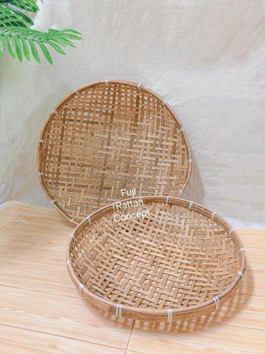 Putu Mayam | Bakul Tray | Bamboo Skin Nyiru Tray | Bakul Putu Mayam ...