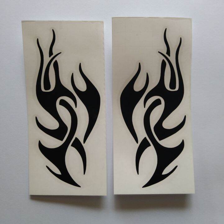 Sticker Cutting Motif Api 6 | Lazada Indonesia