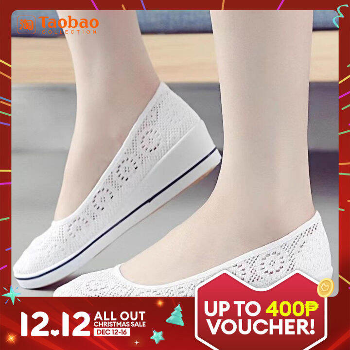 Nurse Thin Shoes Women's Wedge Summer Beauty Salon Work Shoes ...