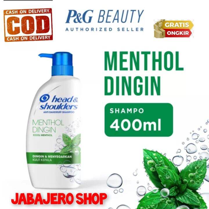 Shampoo anti ketombe Pantene 400 ml head and shoulder kemasan Botol ...
