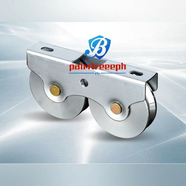【Fast Delivery】2 in 1 V groove sliding gate track roller Sliding gate ...