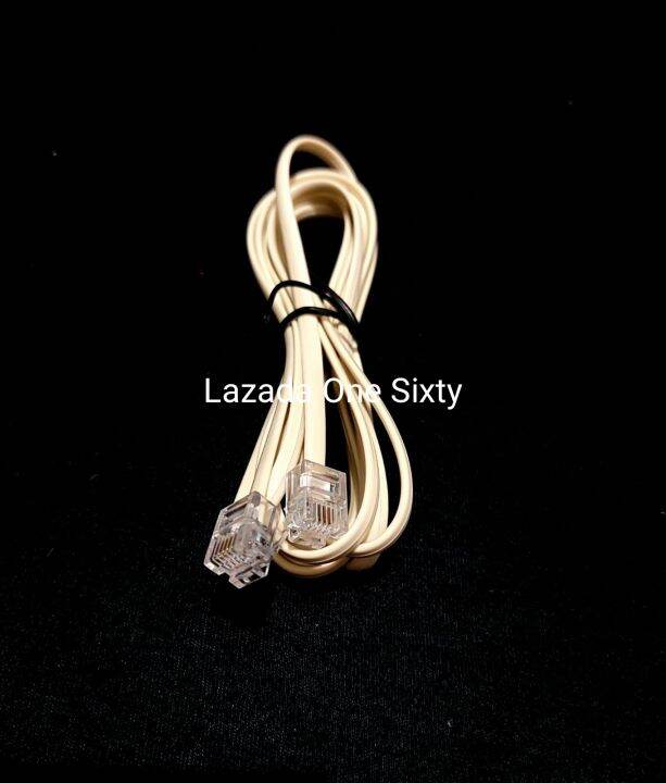 Kabel Telepon 2m / Kabel Telp Line 2 meter | Lazada Indonesia