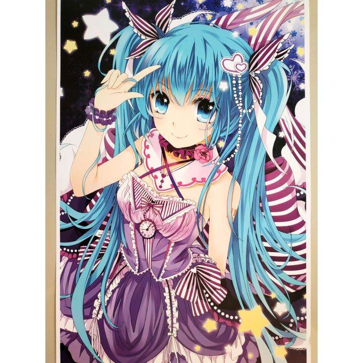 Poster Hatsune Miku 5 Vocaloid Merchandise | Lazada Indonesia