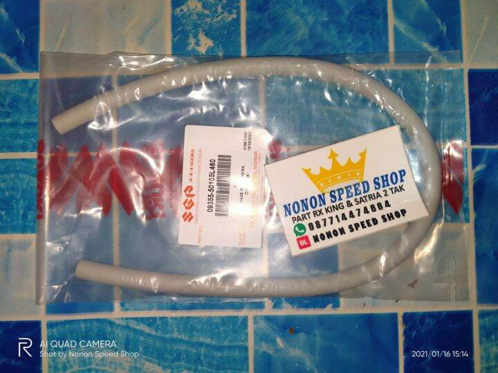 SELANG MINYAK TANGKI BENSIN SUZUKI SATRIA 2 TAK 120 RU LUMBA HIU LSCM ...