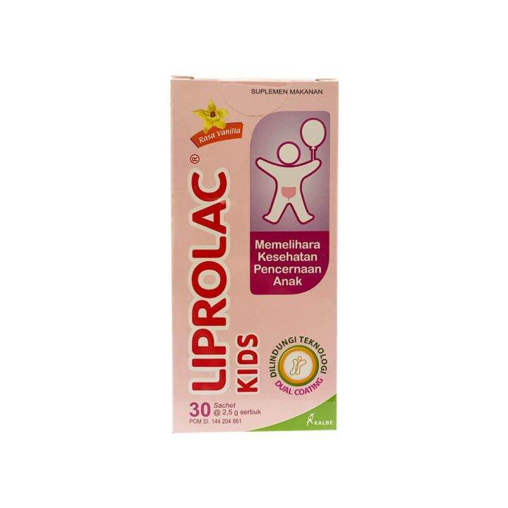 Liprolac Kids Box isi 30 Sachet - Menjaga Kesehatan Pencernaan | Lazada ...