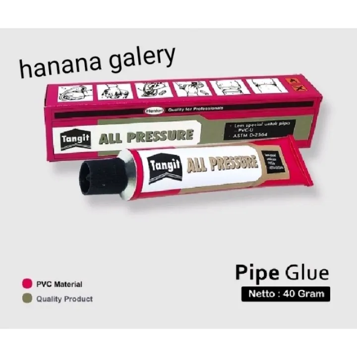 Lem Pipa Paralon PVC Tangit Tube 40 gr | Lazada Indonesia