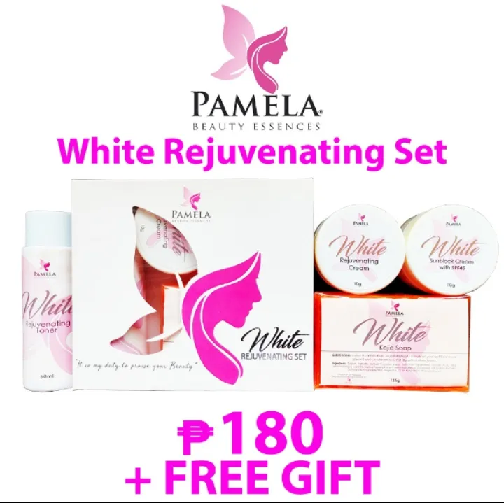 Pamela beauty essences Rejuvenating White 5in1set | Lazada PH