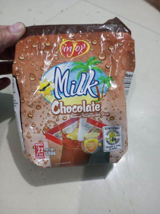 Injoy milkshake chocolate flavor 500grams | Lazada PH