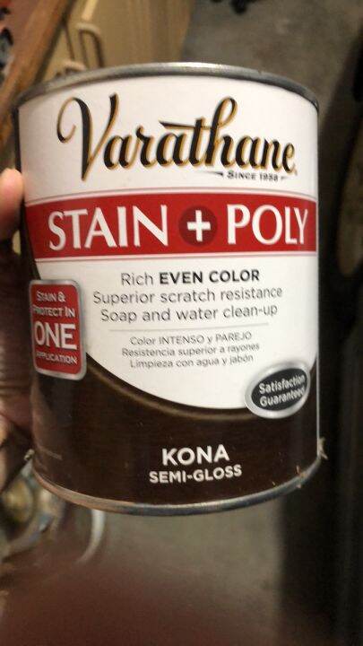 Varathane 1 Qt Kona Stain and Polyurethane | Lazada PH