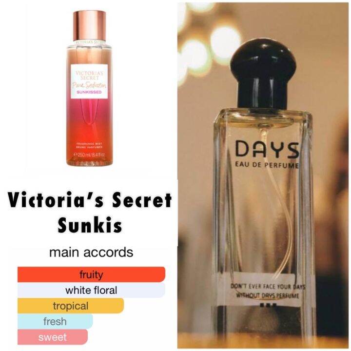 DAYS PARFUME dengan inspirasi dari VS Sunkis | Lazada Indonesia