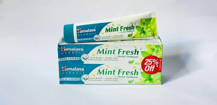 Himalaya Mint Fresh Herbal Toothpaste 125g x2 Original from UAE | Lazada PH