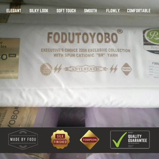 Kain Katun TOYOBO FODU Original (Registered) [Harga per 1 Roll - Isi 40 ...